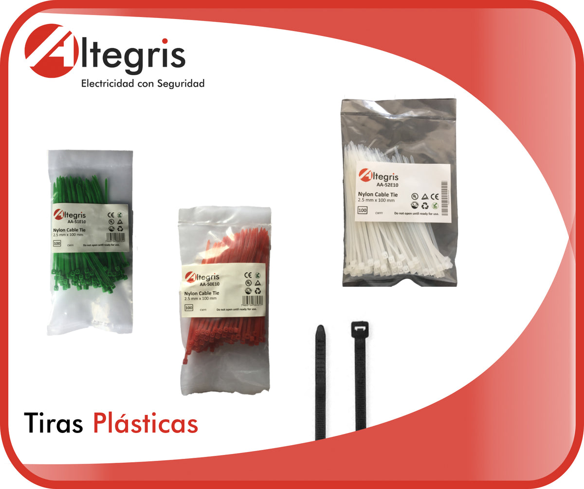 Tiras Plásticas – Altegris